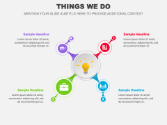Things We Do PowerPoint Template and Google Slides Theme