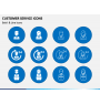 Customer Voice Icons PowerPoint Template - PPT Slides | SketchBubble