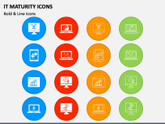 IT Maturity Icons for PowerPoint and Google Slides - PPT Slides