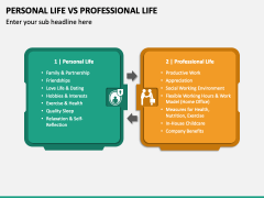 Personal Life Vs Professional Life PowerPoint and Google Slides ...