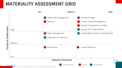 Materiality Assessment PowerPoint and Google Slides Template - PPT Slides