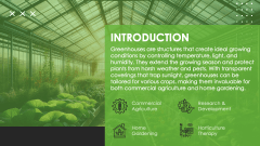 Free - Greenhouse Presentation Theme for PowerPoint and Google Slides ...