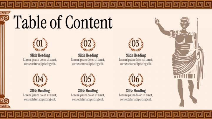 Free - Greece Culture PowerPoint and Google Slides Template - PPT Slides