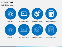 Stem Icons for PowerPoint and Google Slides - PPT Slides