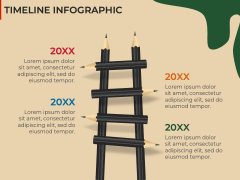 Free - Pencil Ladder Presentation Theme for PowerPoint and Google Slides