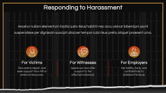 Free - Sexual Harassment in Workplace PowerPoint and Google Slides Template - PPT Slides