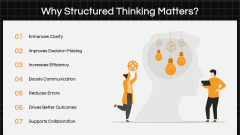 Structured Thinking PowerPoint and Google Slides Template - PPT Slides