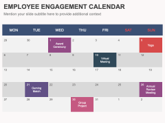 Employee Engagement Calendar PowerPoint and Google Slides Template ...