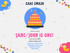 Free - First Birthday Presentation Template for PowerPoint and Google ...