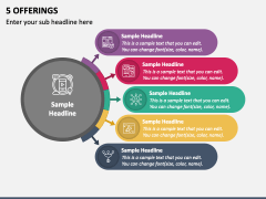 5 Offerings PowerPoint Presentation Slides - PPT Template