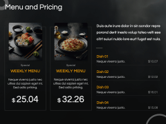 Restaurant Business Plan PowerPoint and Google Slides Template - PPT Slides