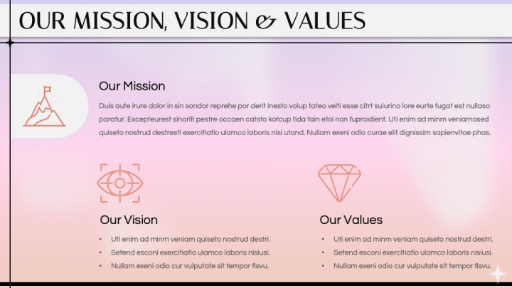 Pretty Presentation Theme for PowerPoint and Google Slides - PPT Slides