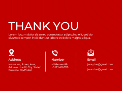 Minimal Red Presentation for PowerPoint and Google Slides - PPT Slides