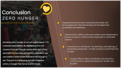 Zero Hunger PowerPoint and Google Slides Template - PPT Slides