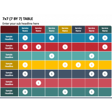 Page 12 - Matrix Table Infographics Templates for PowerPoint and Google ...