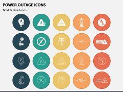 Power Outage Icons for PowerPoint and Google Slides - PPT Slides