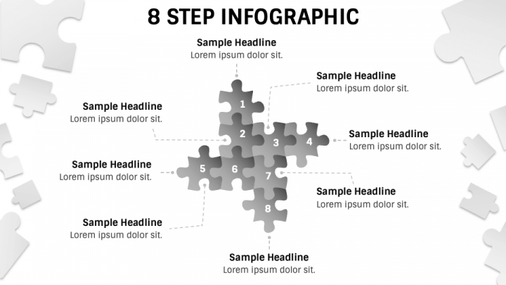 Puzzle Background for PowerPoint and Google Slides - PPT Slides
