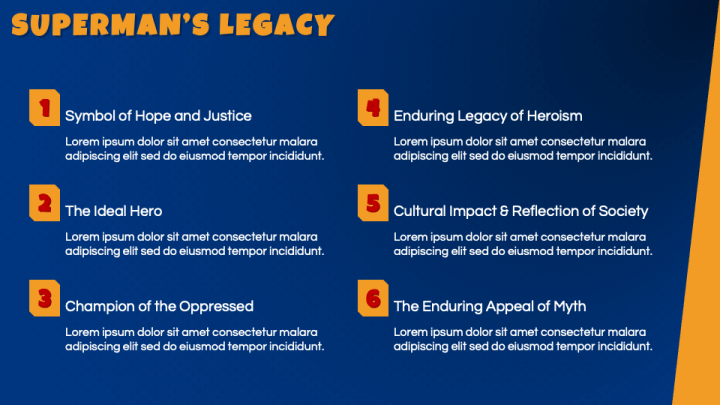 Free - Superman Presentation Theme for PowerPoint and Google Slides ...