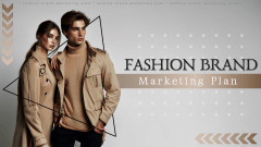 Fashion Brand Marketing Plan PowerPoint and Google Slides Template ...
