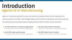Agentic AI in Manufacturing PowerPoint and Google Slides Template - PPT ...