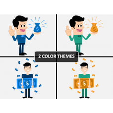 Man Wearing Suit PowerPoint Template - PPT Slides | SketchBubble