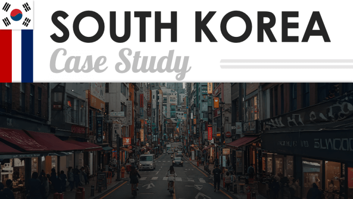 Free - South Korea Case Study Presentation for PowerPoint and Google Slides