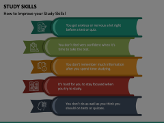 Study Skills PowerPoint and Google Slides Template - PPT Slides