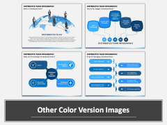 Distributed Team Infographic for PowerPoint and Google Slides - PPT Slides