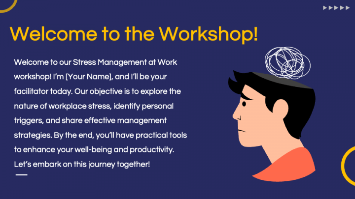 Free - Stress Management at Work Workshop for PowerPoint and Google Slides