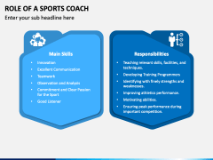 Role of a Sports Coach PowerPoint and Google Slides Template - PPT Slides