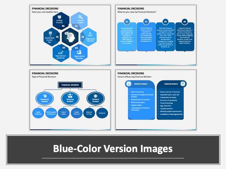Financial Decisions PowerPoint and Google Slides Template - PPT Slides