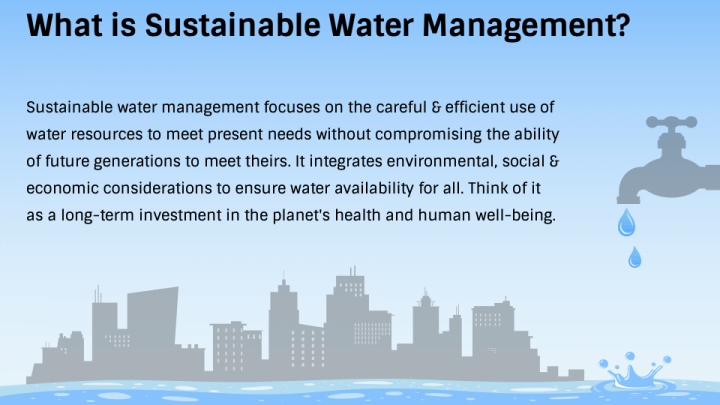Sustainable Water Management PowerPoint and Google Slides Template ...