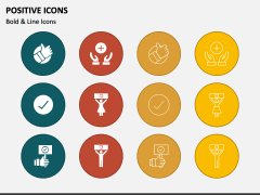 Positive Icons for PowerPoint and Google Slides - PPT Slides