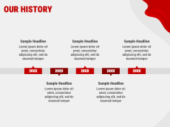 Modern Red Presentation Theme for PowerPoint and Google Slides - PPT Slides