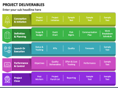 Project Deliverables PowerPoint and Google Slides Template - PPT Slides