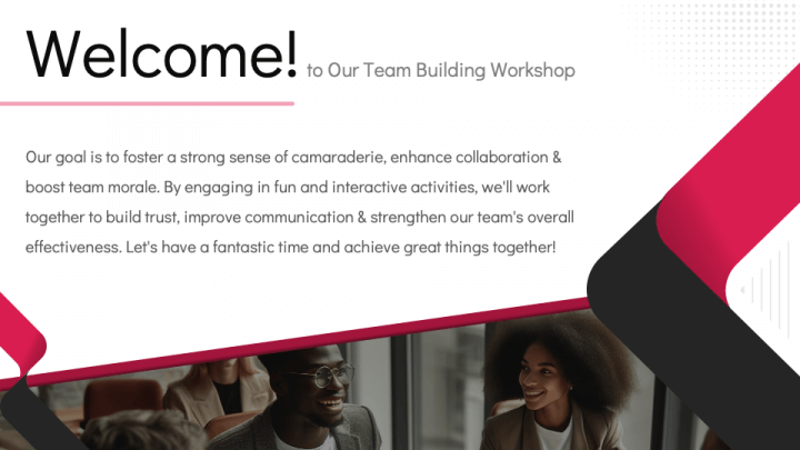 Free - Team Building Workshop Presentation for PowerPoint and Google Slides - PPT Slides