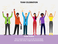 Team Celebration for PowerPoint and Google Slides - PPT Slides