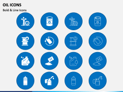 Oil Icons for PowerPoint and Google Slides - PPT Slides