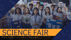 Free - Science Fair Presentation Theme for PowerPoint and Google Slides ...