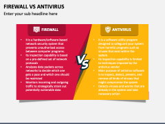 Firewall Vs Antivirus PowerPoint and Google Slides Template - PPT Slides