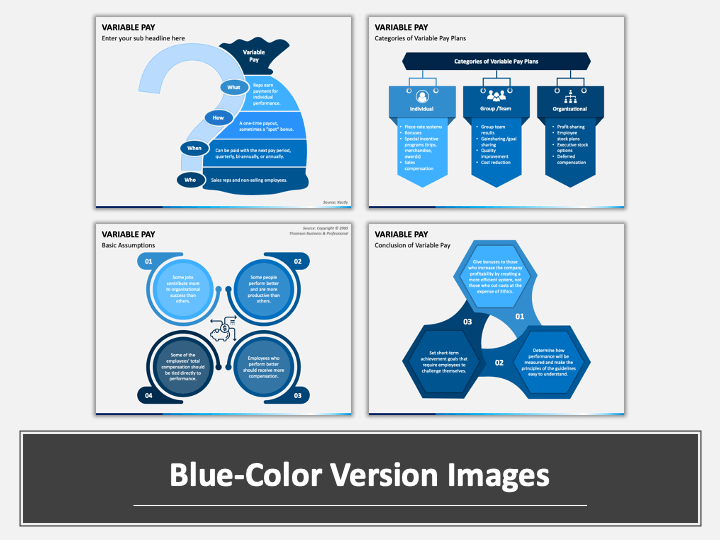 Variable Pay PowerPoint and Google Slides Template - PPT Slides