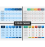 Two By Two Matrix PowerPoint Template - PPT Slides | SketchBubble