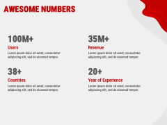 Modern Red Presentation Theme for PowerPoint and Google Slides - PPT Slides