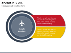 2 Points into One PowerPoint Template - PPT Slides
