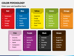 Color Psychology PowerPoint and Google Slides Template - PPT Slides