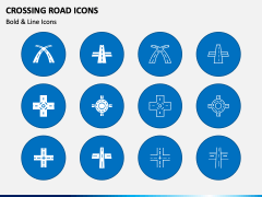 Free - Free - Free - Crossing Road Icons for PowerPoint and Google ...