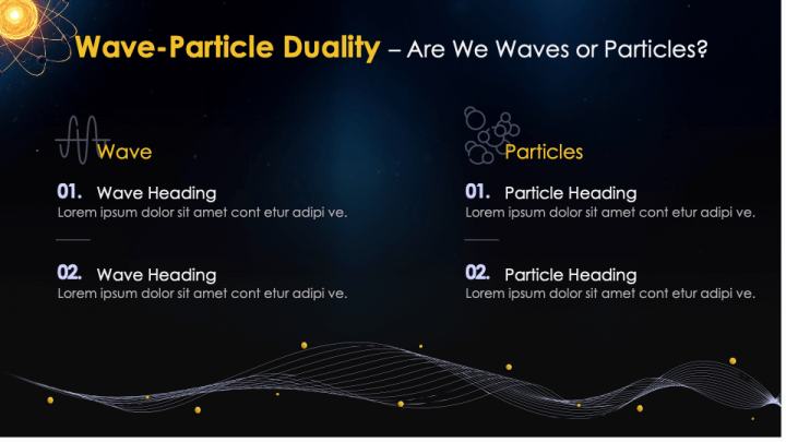 Free - Quantum Physics PowerPoint and Google Slides Template - PPT Slides