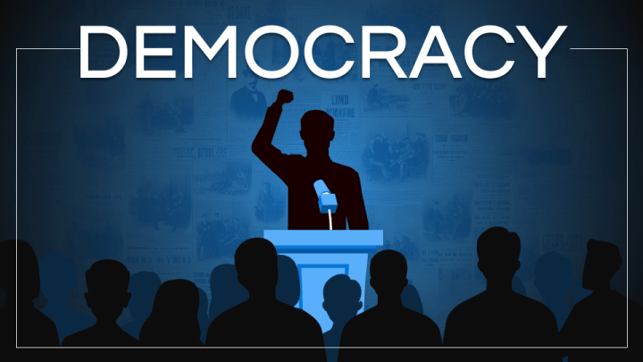 Free - Democracy Presentation Theme for PowerPoint and Google Slides