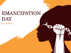 Free - Emancipation Day PowerPoint Template and Google Slides Theme