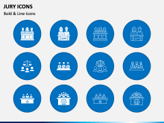 Jury Icons for PowerPoint and Google Slides - PPT Slides